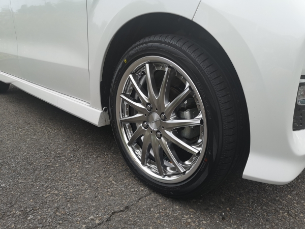 NBOXカスタム WEDS MAVERICK 1212F 16インチホイール 装着～♪ | カーファッション紀州の気ままにブログ！