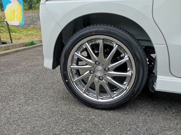 NBOXカスタム WEDS MAVERICK 1212F 16インチホイール 装着～♪ | カーファッション紀州の気ままにブログ！