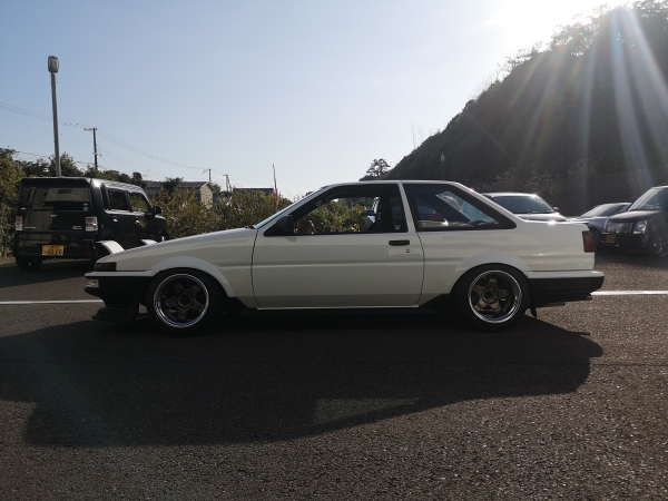 AE86 WORK MEISTER S1 15インチホイール 装着～♪ | カーファッション紀州の気ままにブログ！