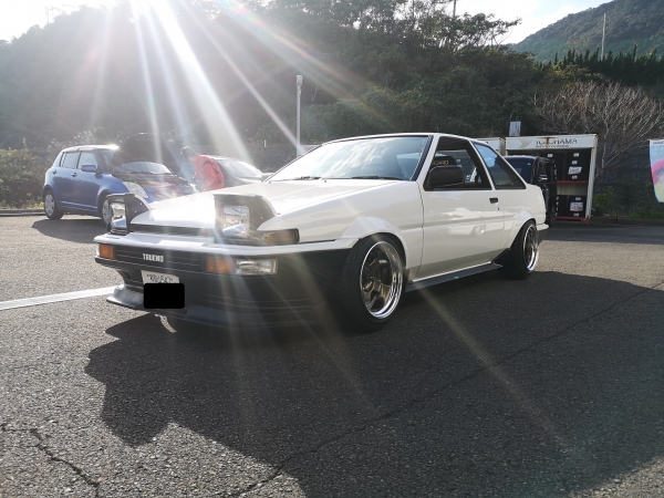 AE86 WORK MEISTER S1 15インチホイール 装着～♪ | カーファッション紀州の気ままにブログ！