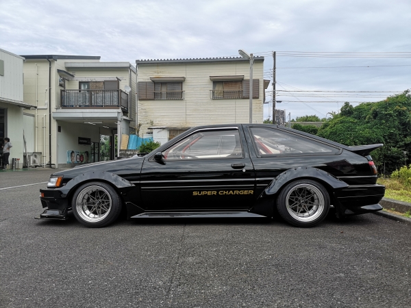AE86 WORK EQUIP03 15インチホイール 装着～♪ | カーファッション紀州の気ままにブログ！