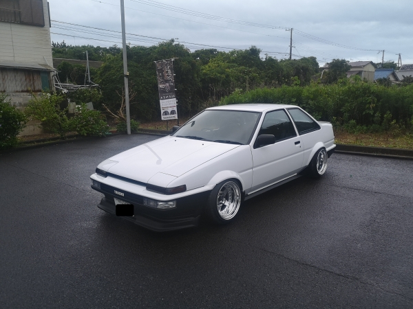 AE86 WORK MEISTER CR01 15インチホイール 装着～♪ | カーファッション紀州の気ままにブログ！