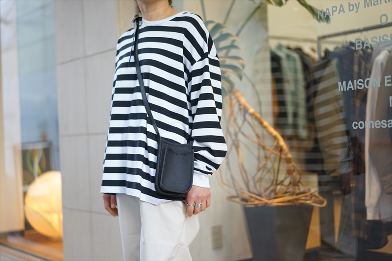 "Graphpaper,グラフペーパー"Original Border L/S Tee/Black×Whiteを使ったスタイルサンプルのご紹介 ...