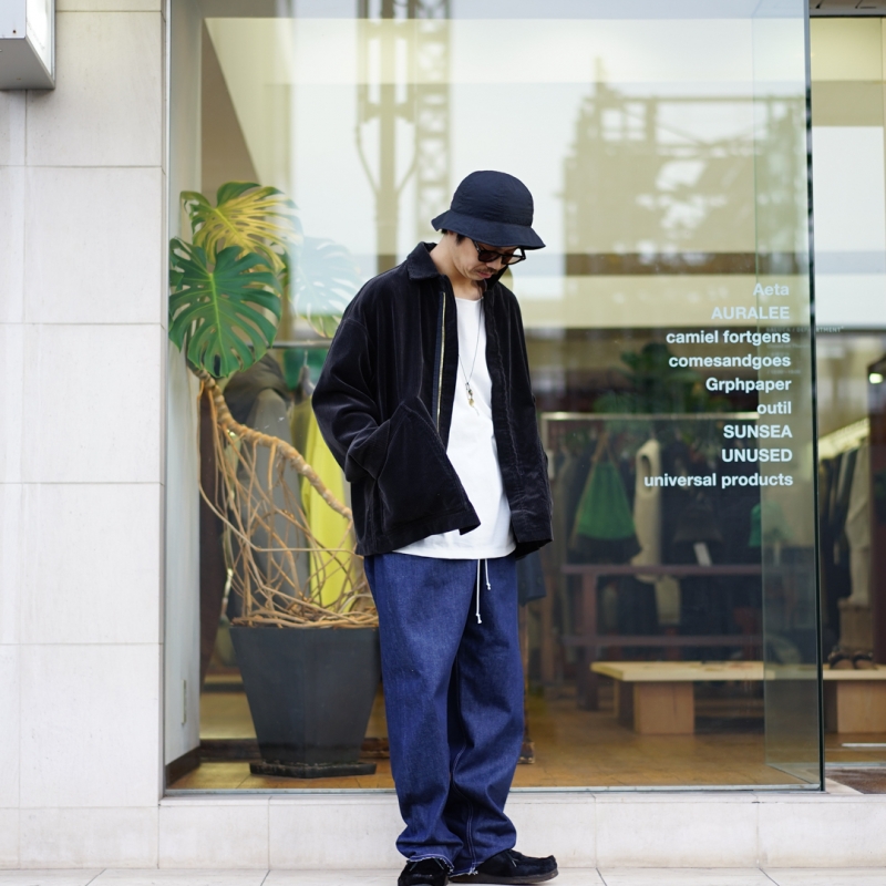 camiel fortgens(カミエルフォートヘンス)22AW Collectionの新作、Sweat Pants Denim(CF.14 ...