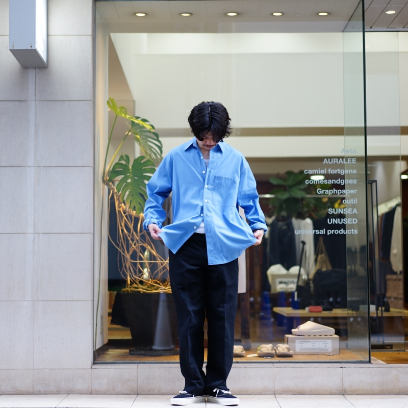 AURALEE (オーラリー) 24AW Collectionの新作、Washed Finx AURALEE (オーラリー) 24AW Collectionの新作、Washed Finx