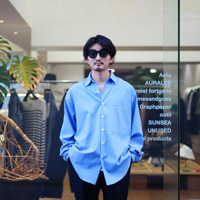 AURALEE (オーラリー) 25SS Collectionの新作、Washed Finx AURALEE (オーラリー) 25SS Collectionの新作、Washed Finx