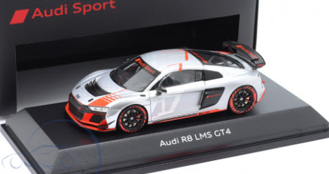 スパーク Spark 5022200331 1/43 アウディ R8 LMS GT4 Presentation Car シルバーグレイ ...