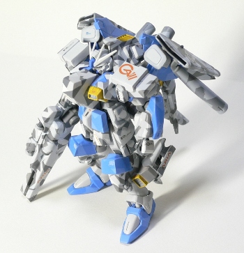 オリジナルガンダムタイプMS『ARIA-III』展示ページできました。 | P.cuぶlog