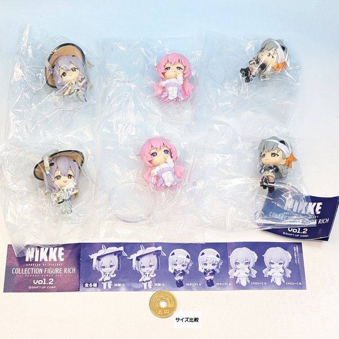 勝利の女神：NIKKE コレクションフィギュアRICH vol.2 ブシロードクリエイティブ 【全6種フルコンプセット】 NIKKE GODDESS OF VICTORY グッズ フィギュア ...