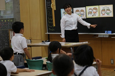 教育実習終了ーなぎさ公園小学校第一期生ー吉田先生（インタビュー） | なぎさ公園小ブログ