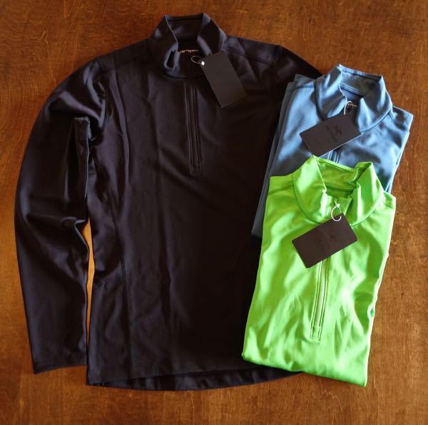 《ARC'TERYX》Phase AR Zip Neck LS & Crew LS | ATC Store -Trail Hikers ...