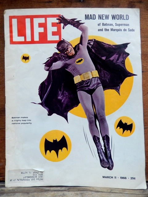 バットマンが表紙の1966年のLIFE誌とロビンのファイヤーキングマグのご紹介♪ | Jack's Mart Owner Blog