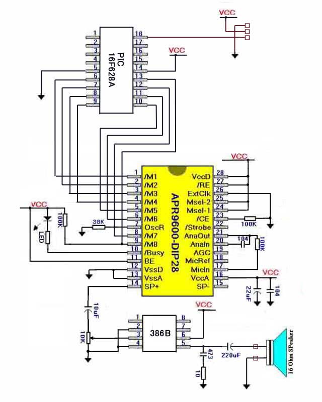 APR9600再生専用モジュールの製作 | 鉄道模型を楽しもう