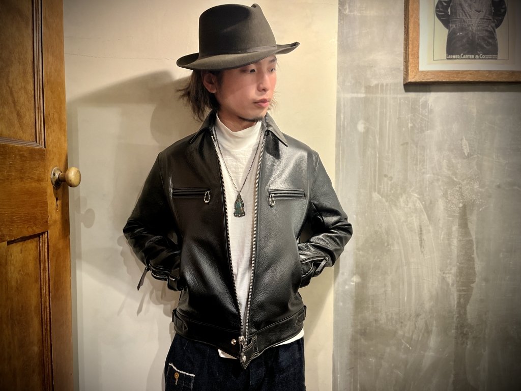 【TOYS McCOY】BECK " THUNDERBIRD Ⅱ" DEERSKIN BLACK LEATHER JACKET | JUNKY ...