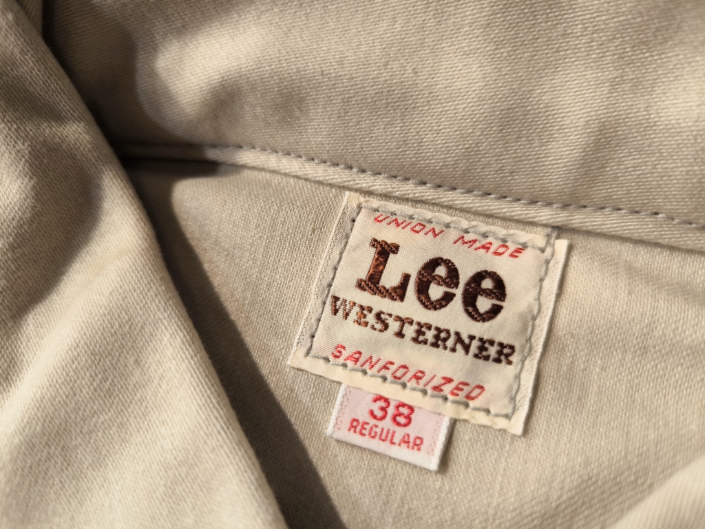 白の衝撃【Lee WESTERNER 100-J 1962 model】 | JUNKY STYLE | ジャンキースタイル | ブログ