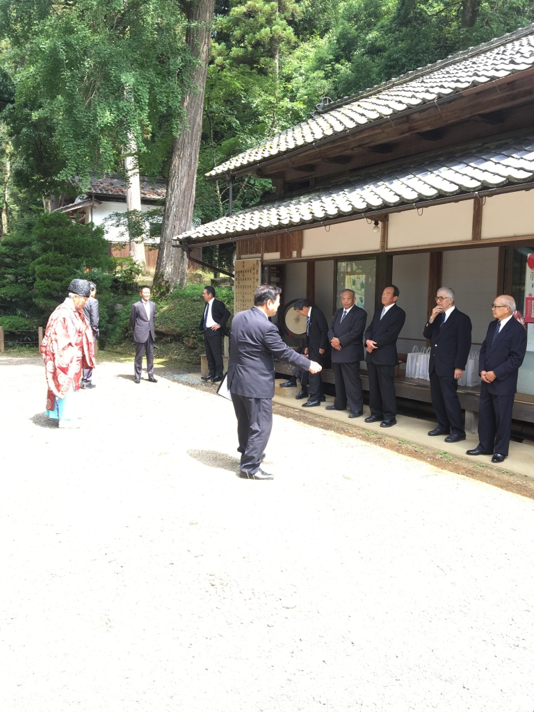 高倉神社のトイレ竣工式 | 正義の味方 夢作りブログ