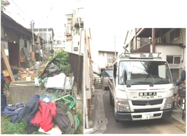 南千住路地裏の開発～解体工事で自転車も通れず!? | そうけんの南千住レポート