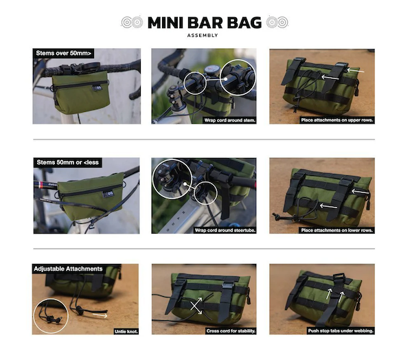 OUTER SHELL * Mini Bar Bag * Black入荷してます！ | シオカゼストアブログ