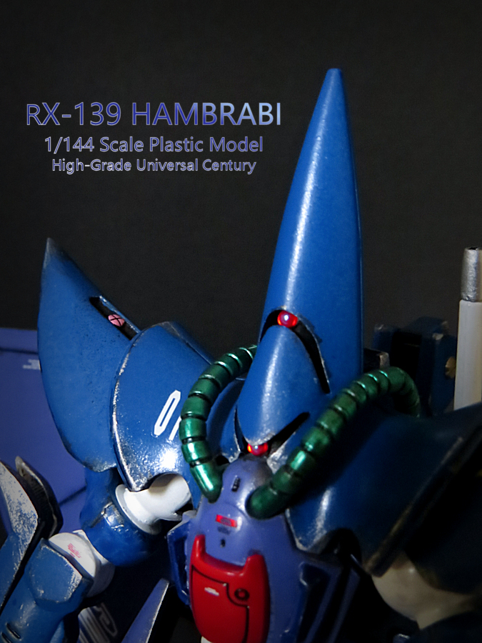 RX-139 HAMBRABI 1/144 Scale Plastic Model：High-Grade Universal Century ...