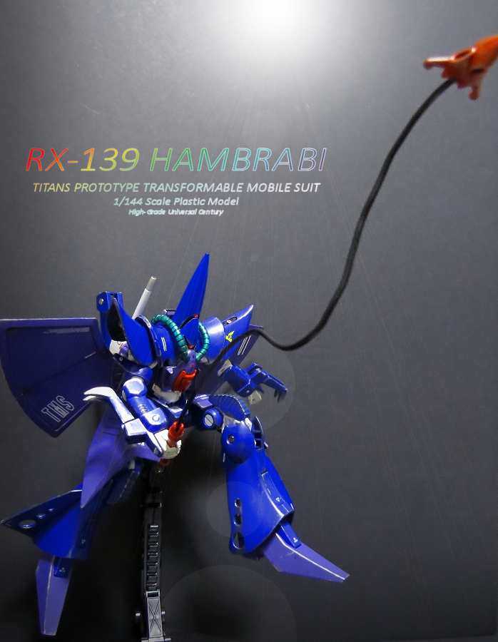 RX-139 HAMBRABI 1/144 Scale Plastic Model：High-Grade Universal Century ...
