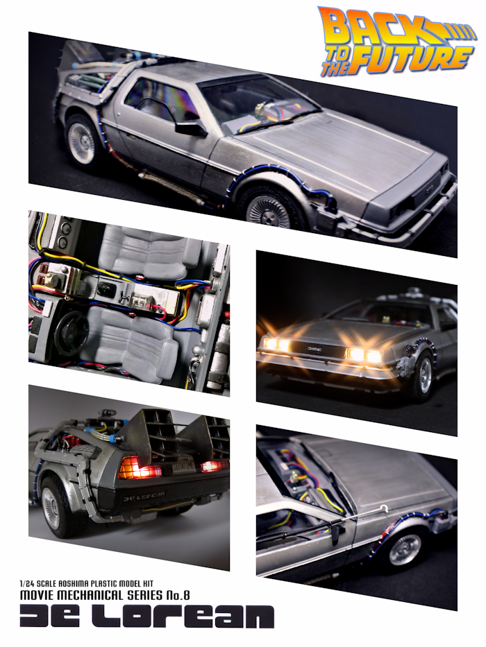 De Lorean Part 1(1/24 Scale plastic model) Bonus Edition_5 | BATTLE ...