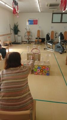 輪投げ | 介護予防通所介護施設： スマイルステップ川口のブログ