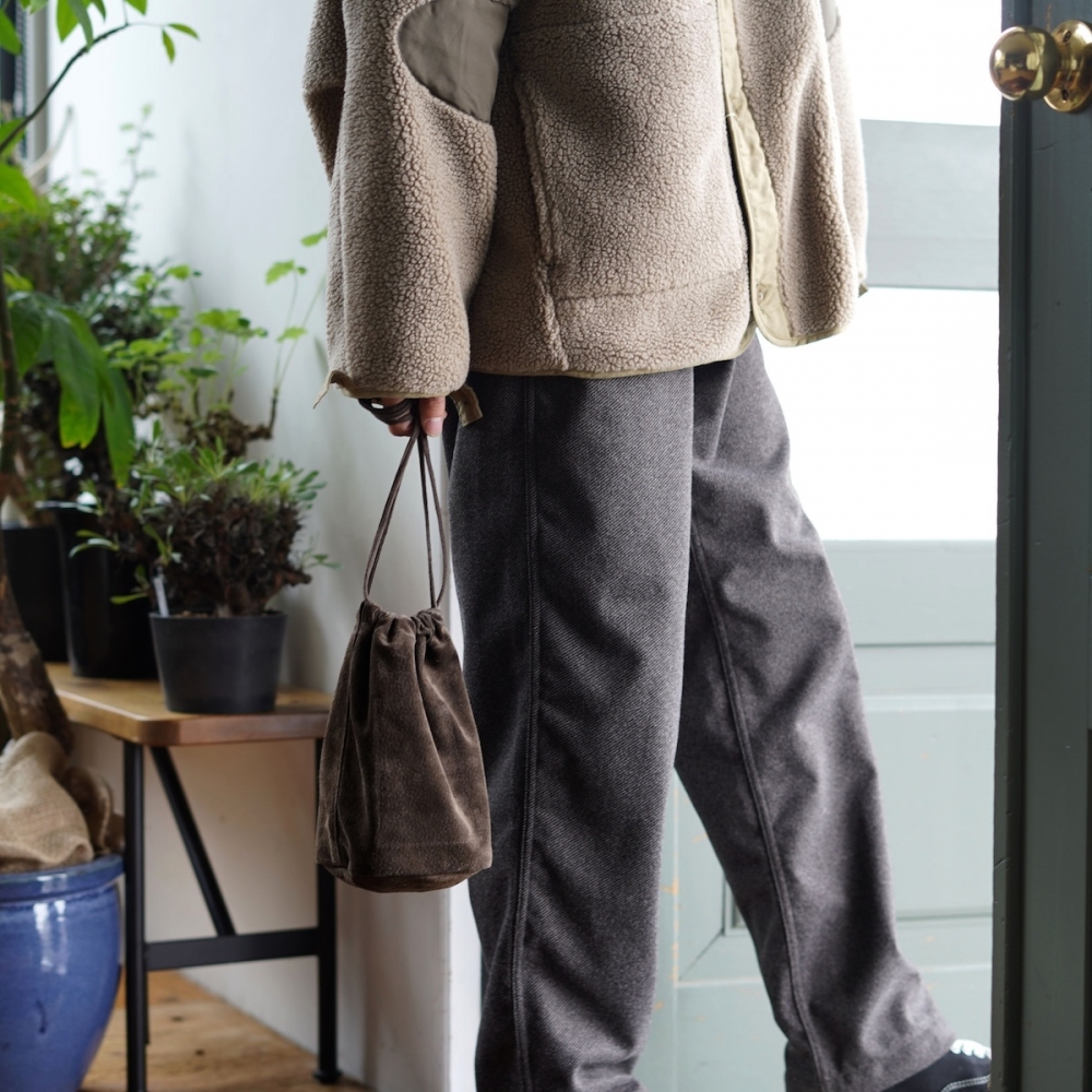 ソフトで靭やかな PIG SUEDE シリーズ。/ hobo | 1989 Men's Blog
