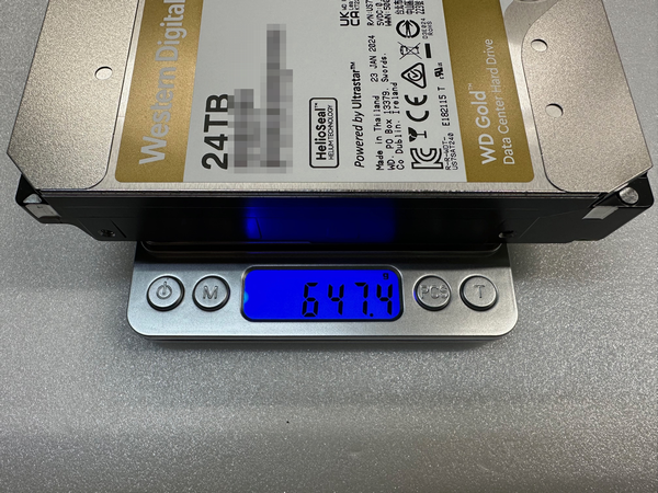 WD Gold 24TB HDD「WD241KRYZ」レビュー | センチュリーサポートブログ 「サポブロ！」