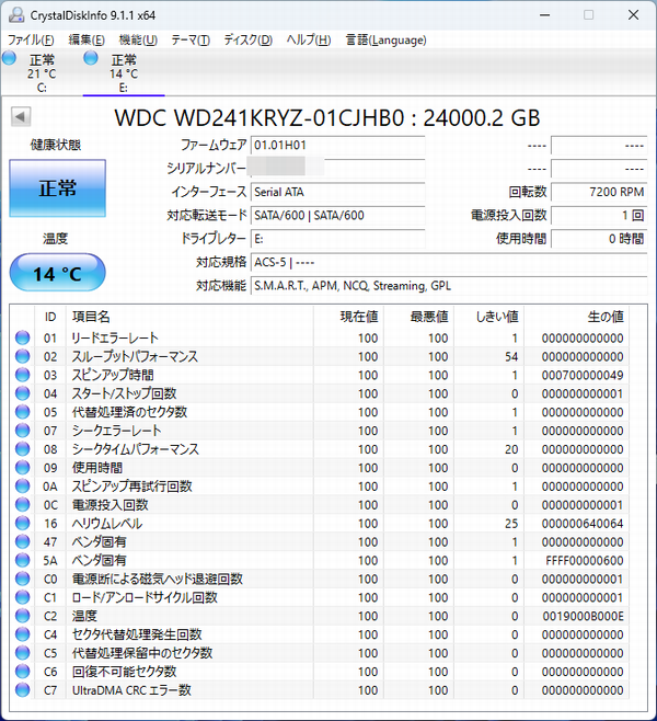 WD Gold 24TB HDD「WD241KRYZ」レビュー | センチュリーサポートブログ 「サポブロ！」