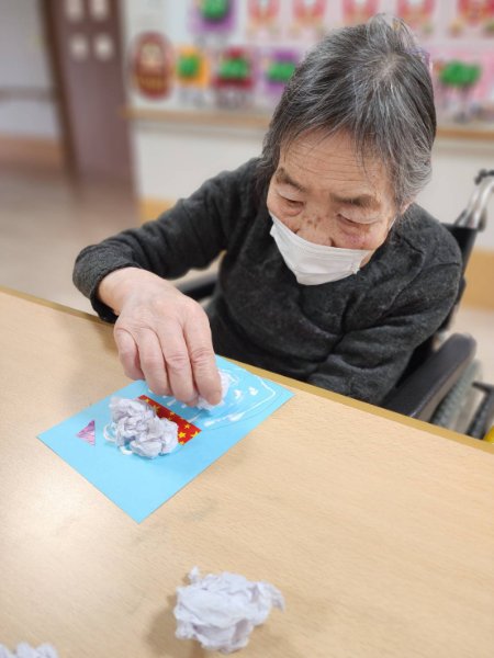 1月：壁面製作・雪だるまつくろ！～増設棟～ | なごみ苑「心の絆」ブログ