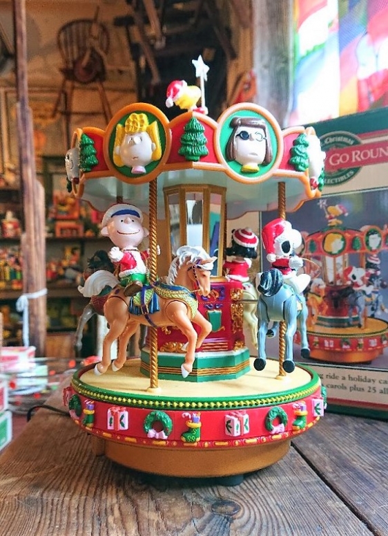 1999’S Peanuts Christmas Merry Go Round | インディヒナ | AMERICAN JUNK STYLE ...
