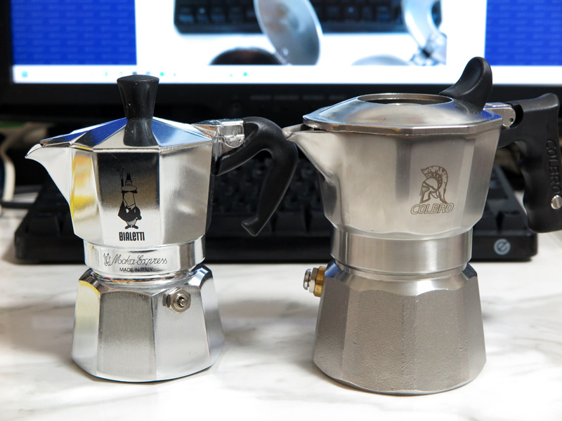 モカポット COLBROとMoka Express 2CUP | ゆったりねっと