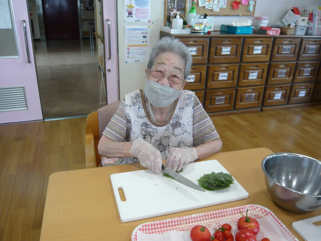 デイサービス あさひ園芸～浅漬けの素を使って～ | 社会福祉法人 清桜会 あさひ園