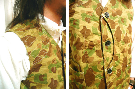 サムライ魚釣倶楽部 UOVS-SS11 新作迷彩ハンティングベスト | Lua-Blog