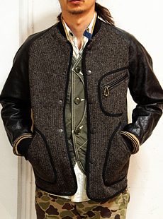 SUGAR CANE SC12370 BEACH CLOTH LEATHER JACKET | Lua-Blog SUGAR CANE SC12370 BEACH CLOTH LEATHER JACKET | Lua-Blog
