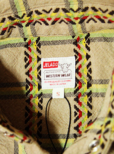 JELADO 5MH-1217 ネイティブ柄ジャガードウエスタンシャツ | Lua-Blog